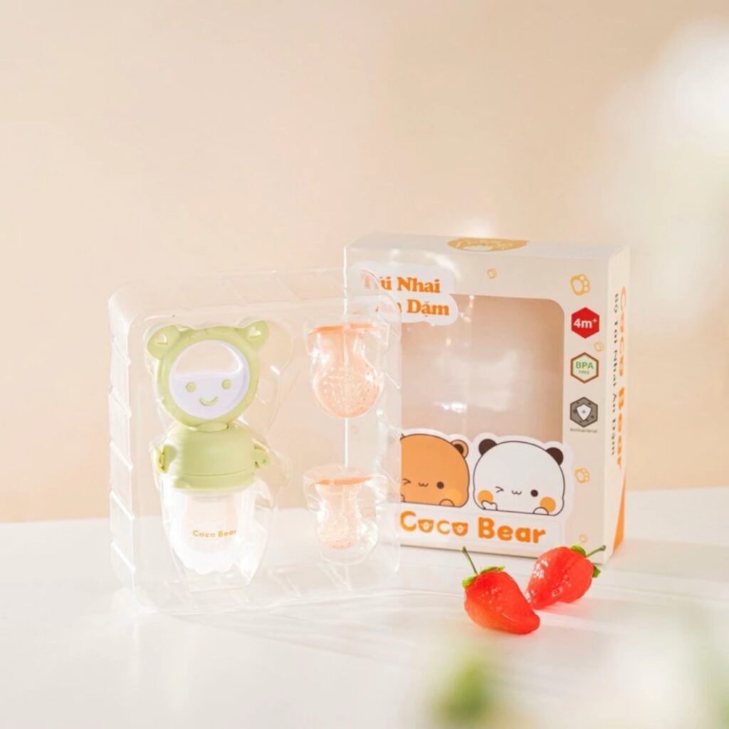 Túi nhai hoa quả chống hóc Coco Bear - CÔNG TY TNHH TMDV SONG TUỆ